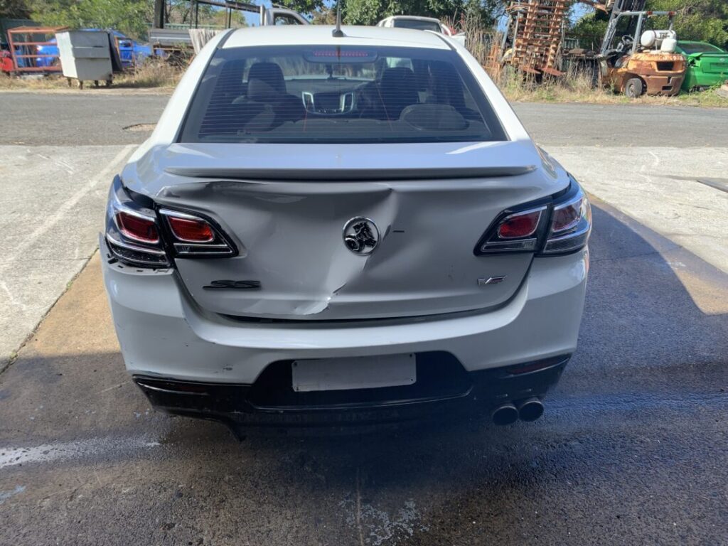 2016 VF 2 SSV Redline Holden Commodore rear wing - Salvage Auto Sales